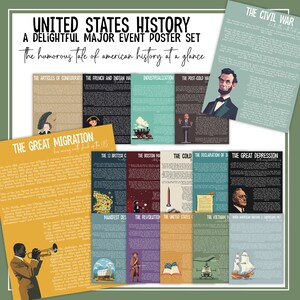 US History Funny Bulletin Board Classroom Decor Bundle | APUSH United ...