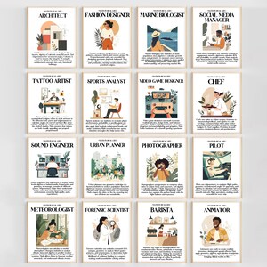 Math Career Posters | Careers That Need Math Bulletin Board Set | Math ...