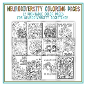 Neurodiversity Awareness Month Posters | Autism Acceptance Bulletin ...