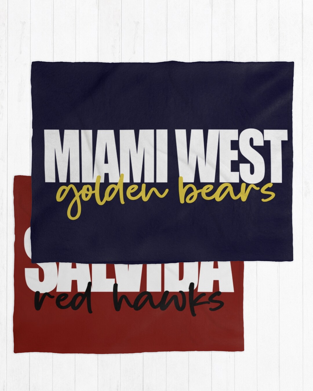 Dorm Room Blanket Custom School Stadium Blanket Gift for Mom ...