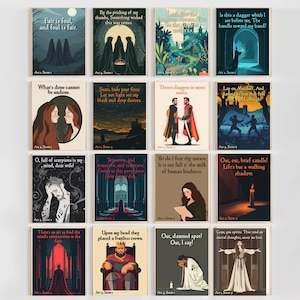 Shakespeare Macbeth Posters | English Literature Bulletin Board Poster ...