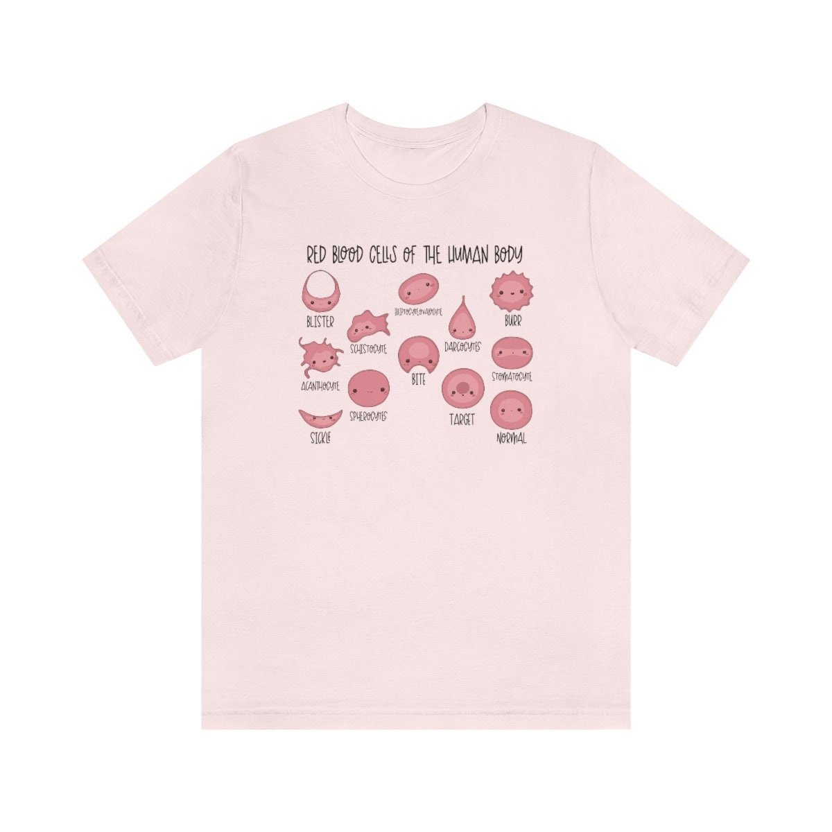 Red Blood Cells of the Human Body Shirt Funny Science - Etsy