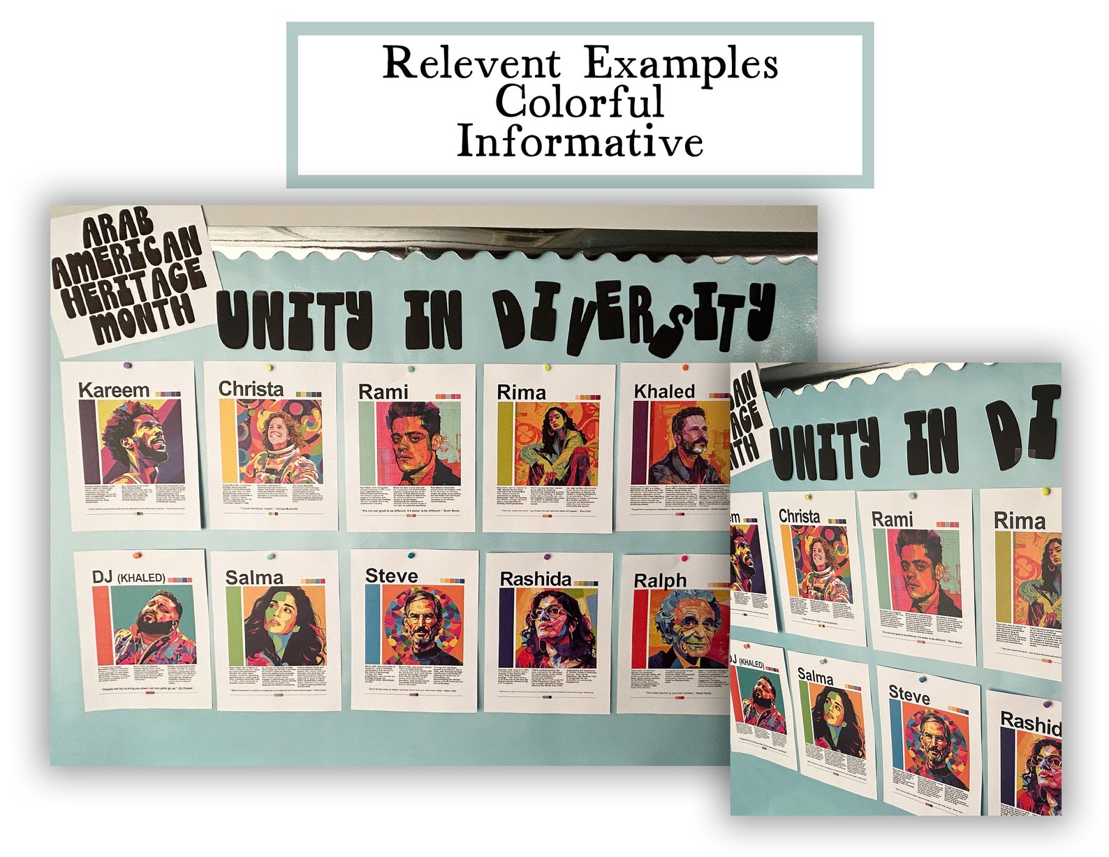 Arab American History Month Posters | Arab Americans Poster Set | Arab ...