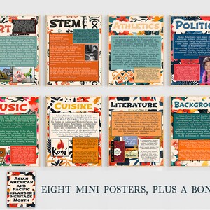 Asian American and Pacific Islander Heritage Month Bulletin Board Decor ...