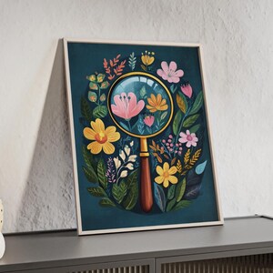 Science Class Posters | Floral Science Printable Art Gallery Wall ...