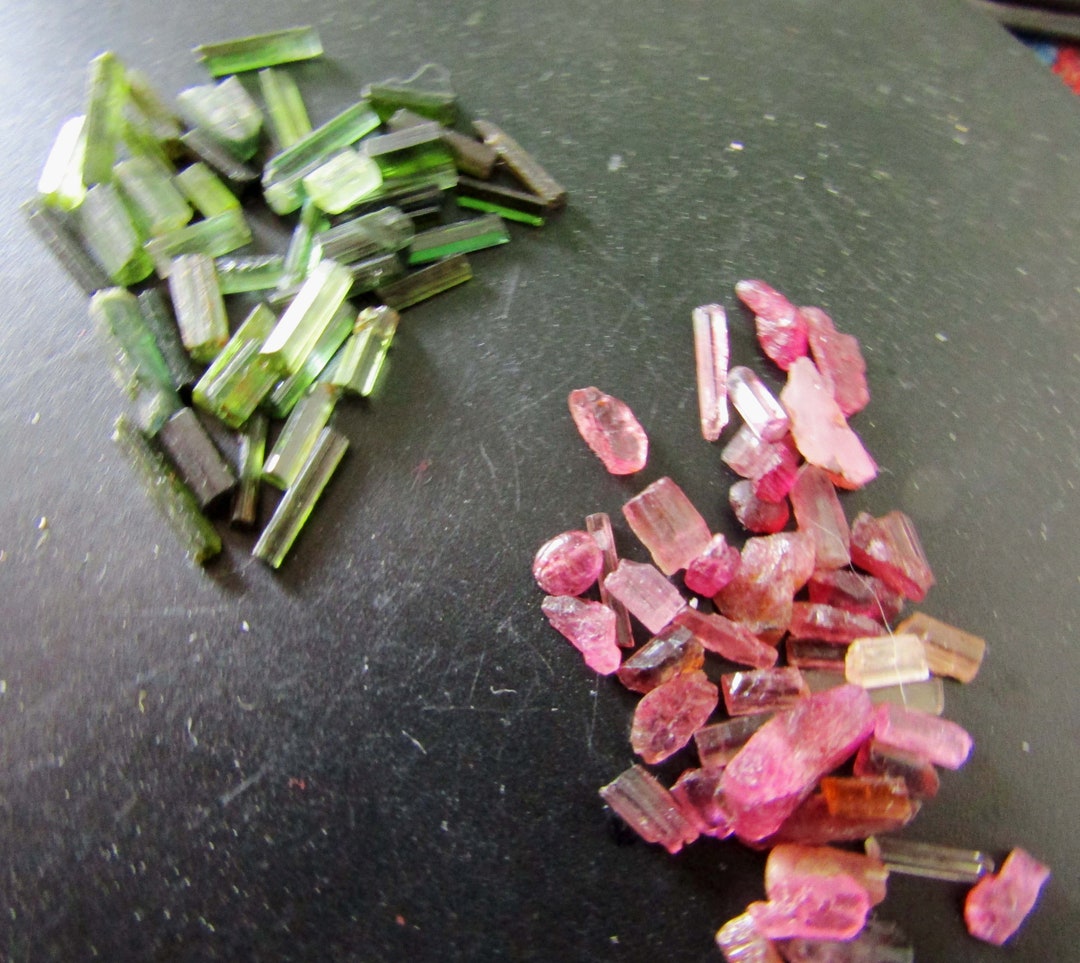 Raw Turmaline Wonderland: Natural Rough Turmaline Crystals, Perfect for ...