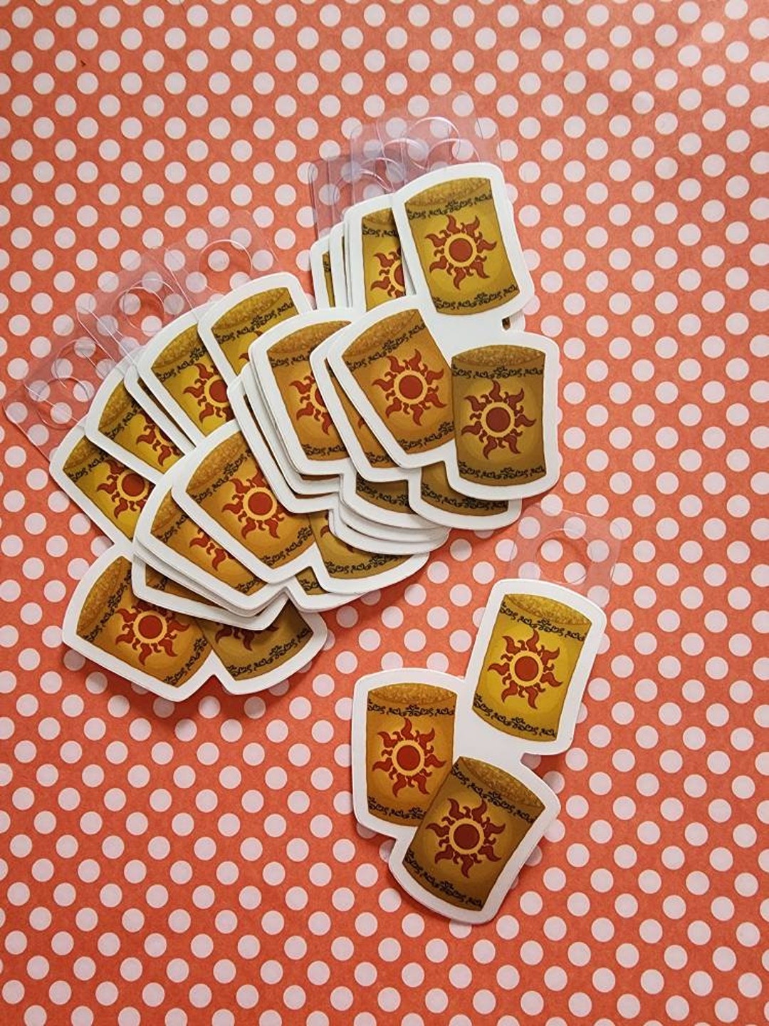 3" Tangled Lantern Sticker - Etsy