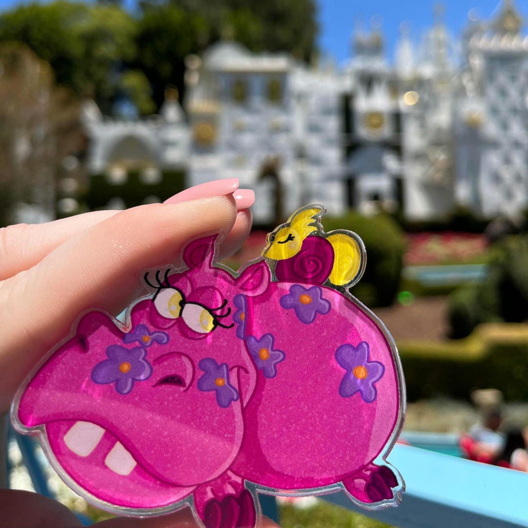 PRE ORDER Small World Hippo Brooch - Etsy