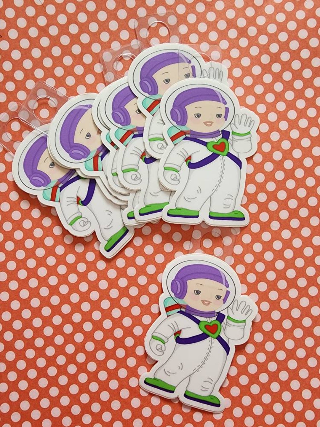 3" Space Man Sticker - Etsy