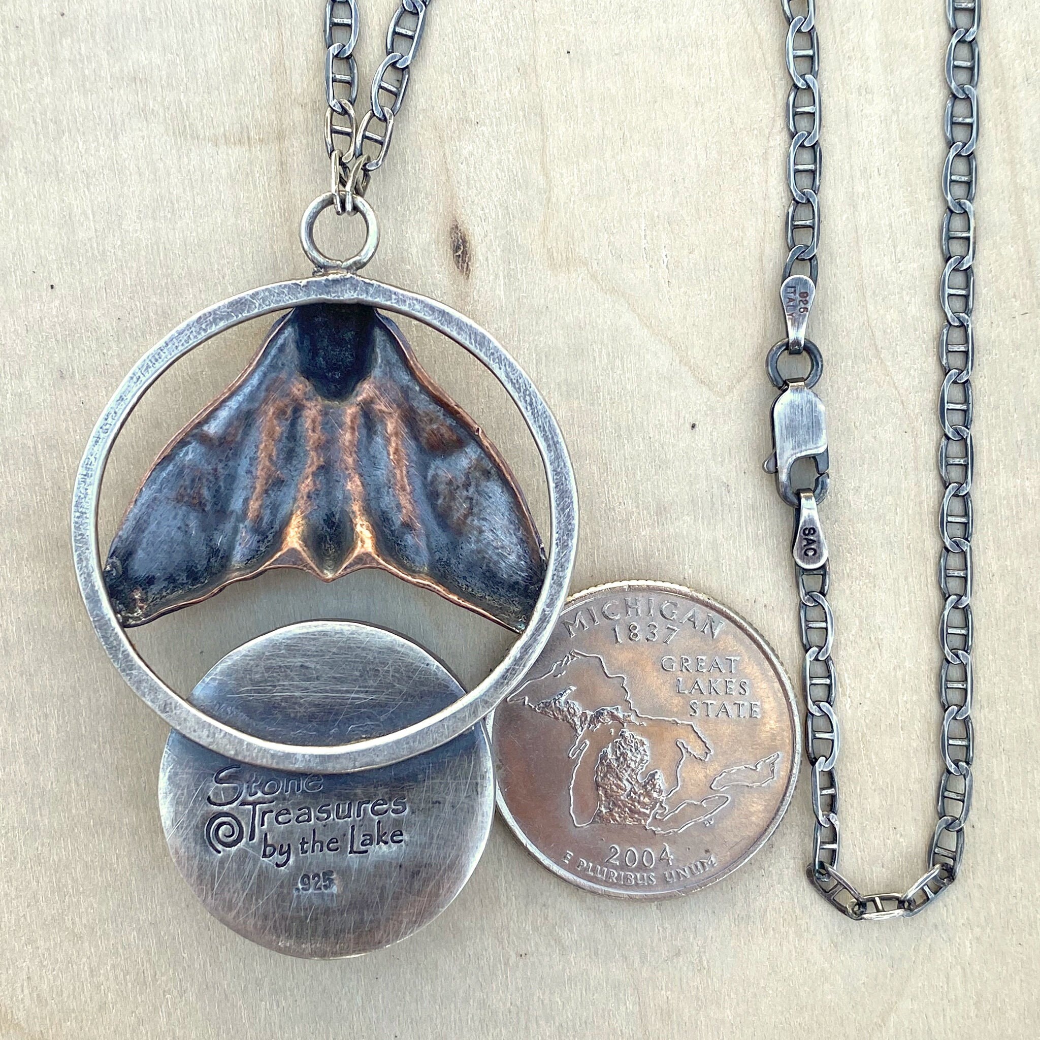 Labradorite Death's Head Hawk-moth Pendant Necklace - Etsy