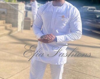 All White Clothing for Men - Etsy