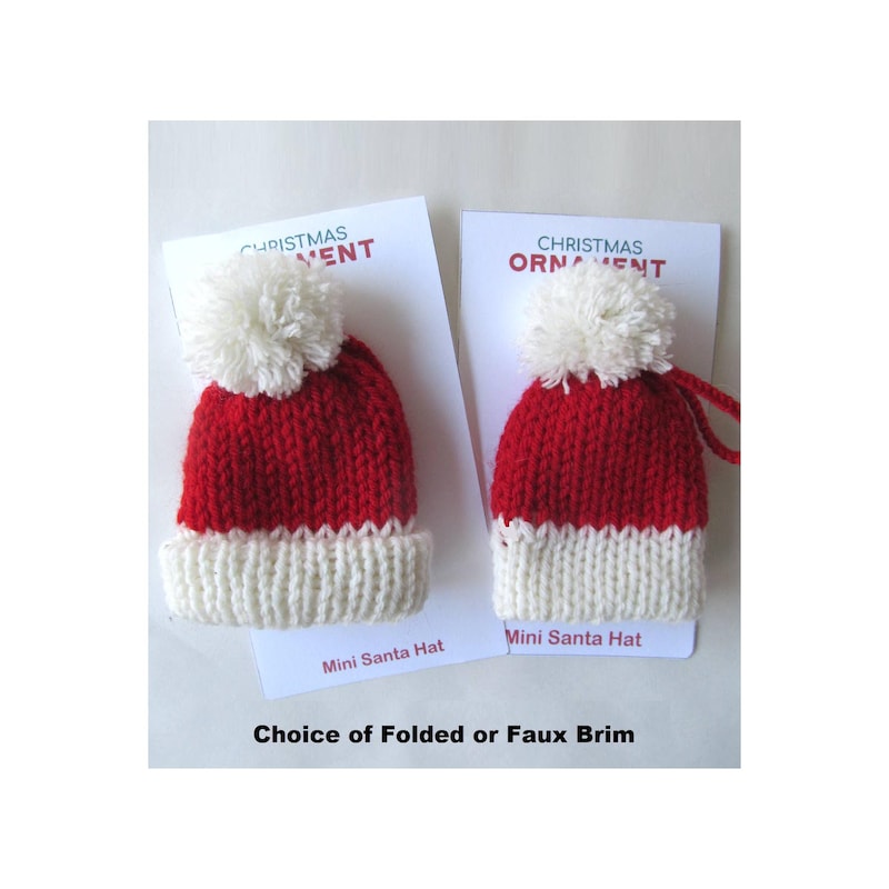 Miniature Santa Hats - Etsy