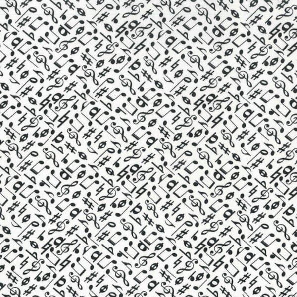Musical Notes Fabric - Etsy