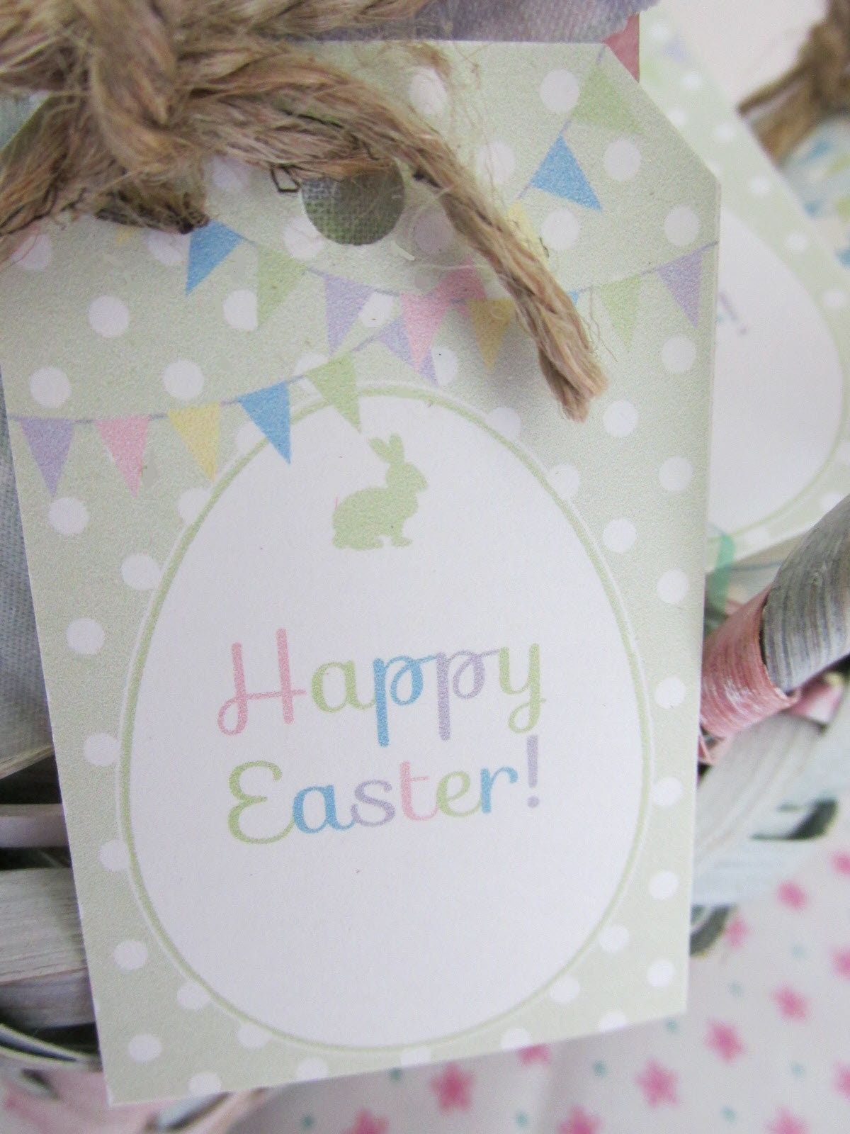 Easter Bunny Table Decoration / Place Cards / Easter Basket Stuffies ...