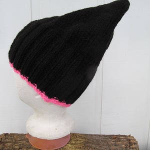 Metoo Black & Hot Pink Pussy Hat Hand-knitted Official Womens March ...