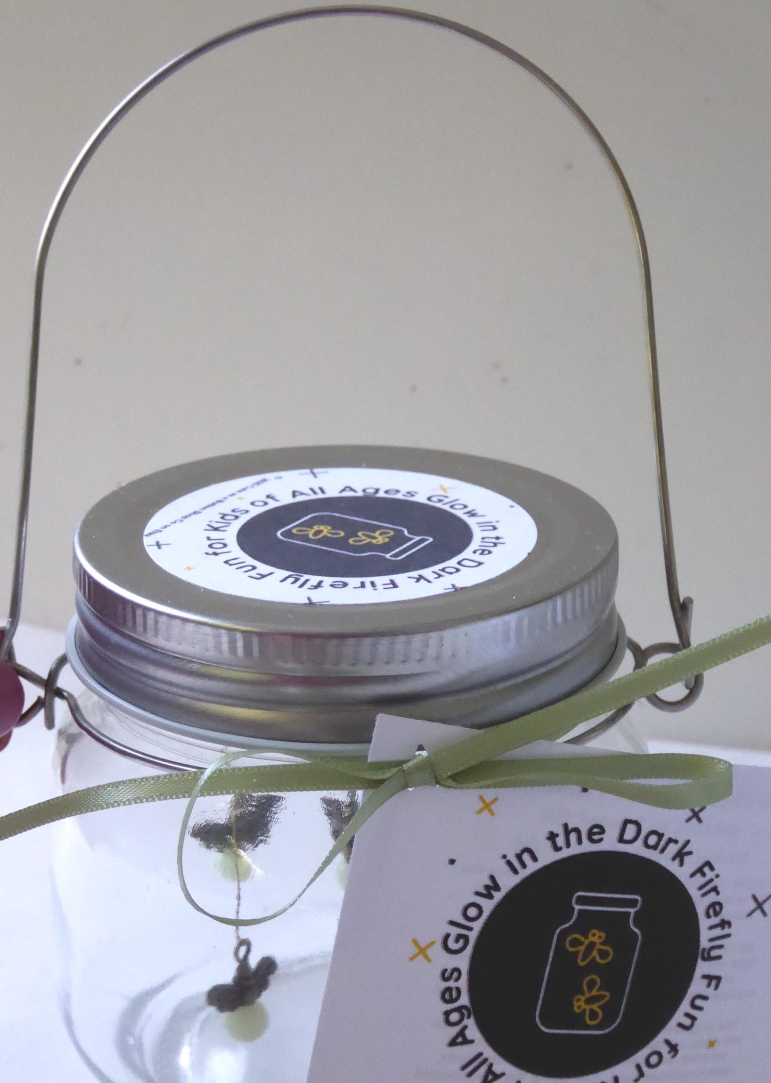 Firefly / Lightning Bug Jars - Glow in the Dark UV Light Activated With ...