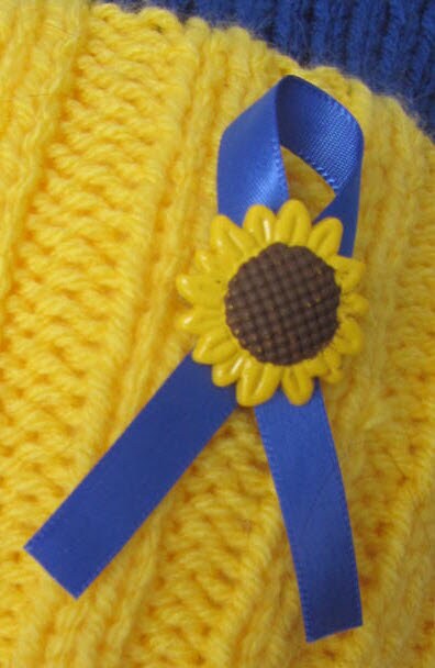 Ukrainian Sunflower Pin National Flower & Colors istandwithukraine We ...