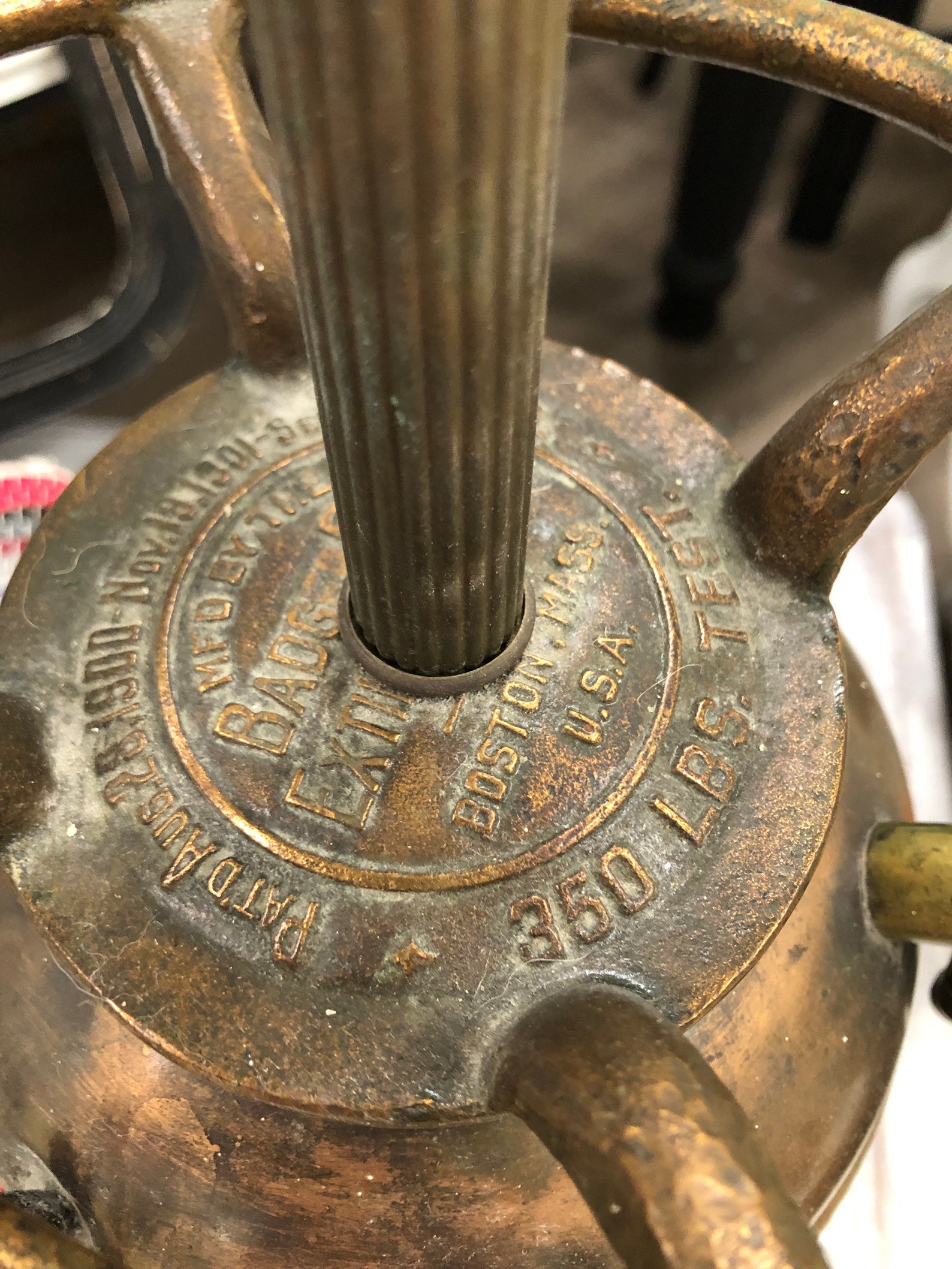 Antique Fire Extinguisher Lamp, Antique Fireman’s Memoribilia, Vintage ...