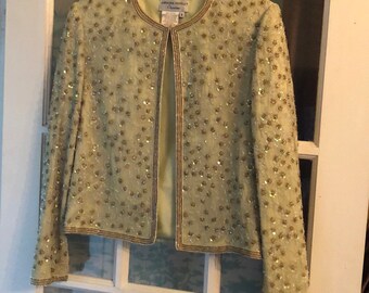 Beaded Cocktail Jacket - Etsy