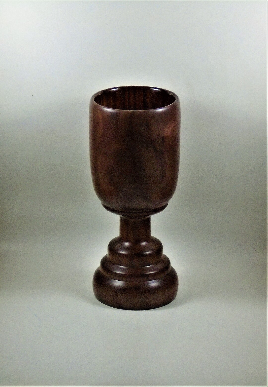 Hand Turned Walnut Goblet - Etsy