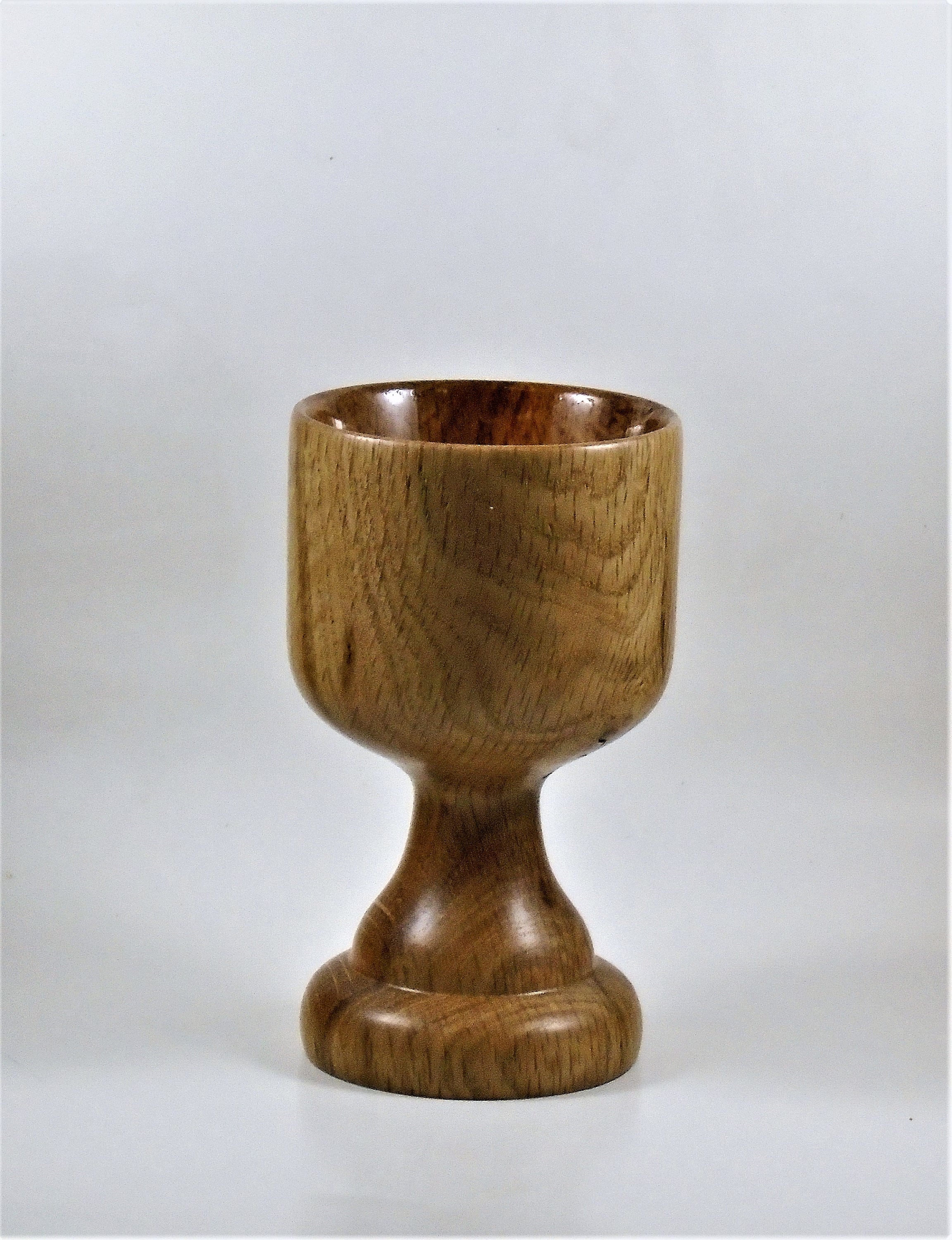 Hand Turned Oak Goblet - Etsy