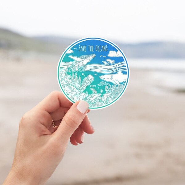 Marine Life Decal - Etsy