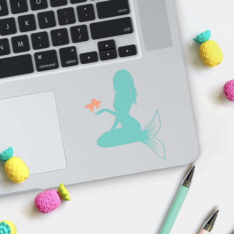 Mermaid Decal - Etsy