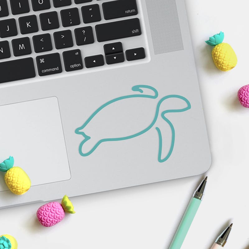 Sea Turtle Decal - Etsy