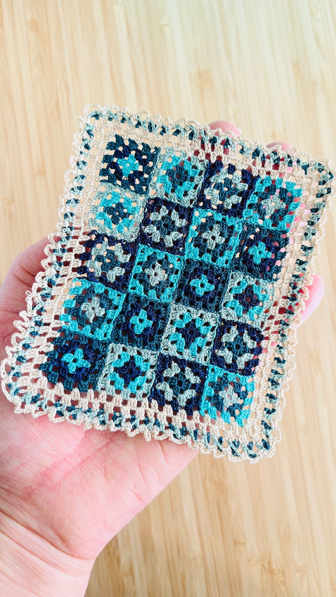 Miniature Granny Square Rug - Etsy
