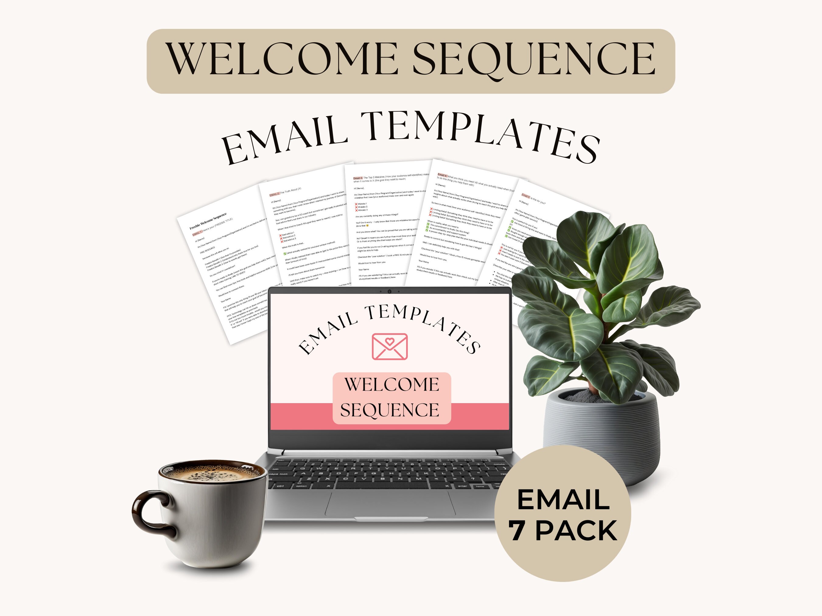 Freebie Welcome Sequence Email Templates for Coaches and Course ...