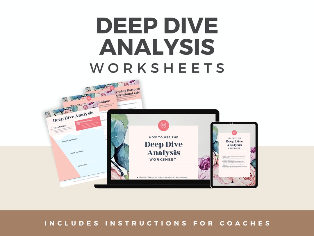 Strategic Deep Dive Analysis Canva Template for Coaches & Course ...