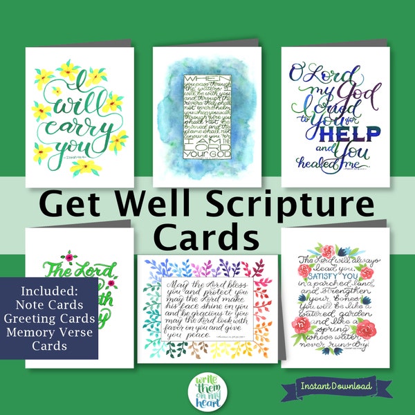 Get Well Cards - Etsy
