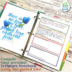 Hand-lettered Bible Verses, Scripture Art PDF, Fear Not Bible Verses ...