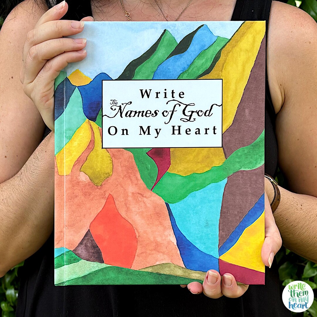 365 Names of God Journal Bible Study Names of God Bible Verses, Write ...