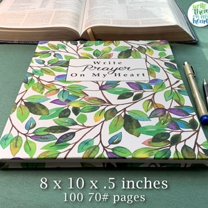 Prayer Journal Bible Study Scripture Prayers, Daily Prayer Journal 365 ...