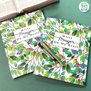 Prayer Journal Bible Study Scripture Prayers, Daily Prayer Journal 365 ...