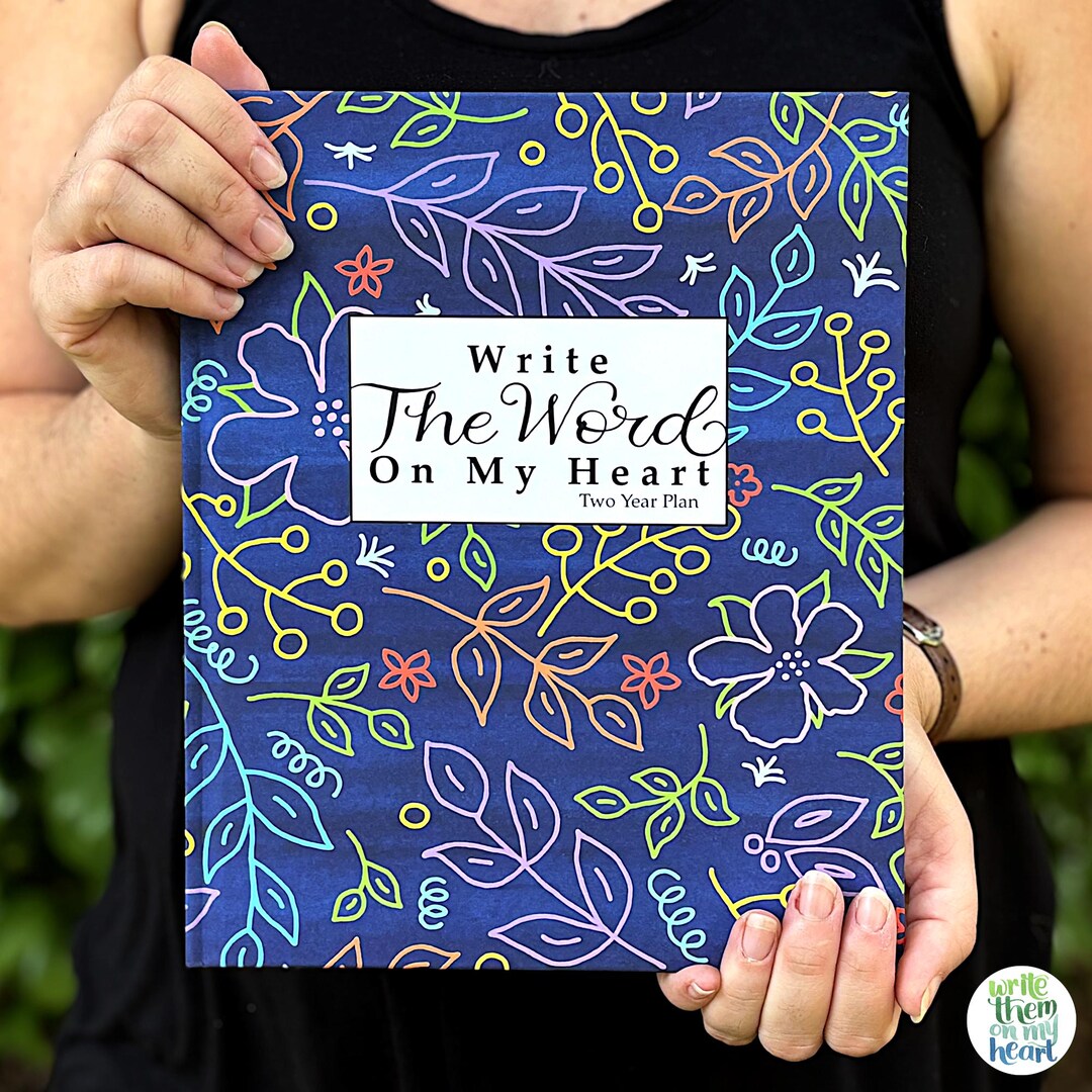 Scripture Writing Journal Daily Bible Reading Plan Two Year Bible ...