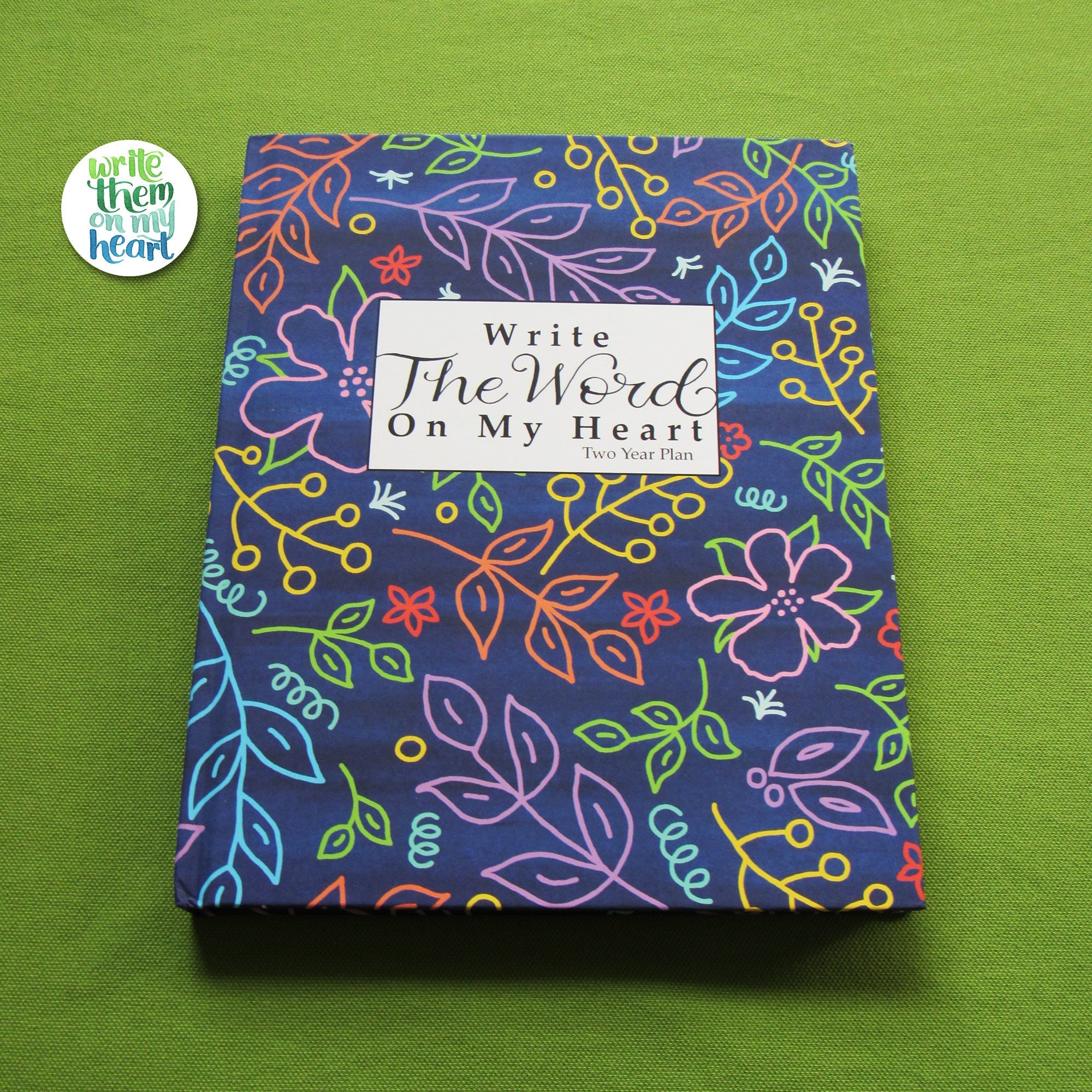 Scripture Writing Journal Daily Bible Reading Plan Two Year Bible ...