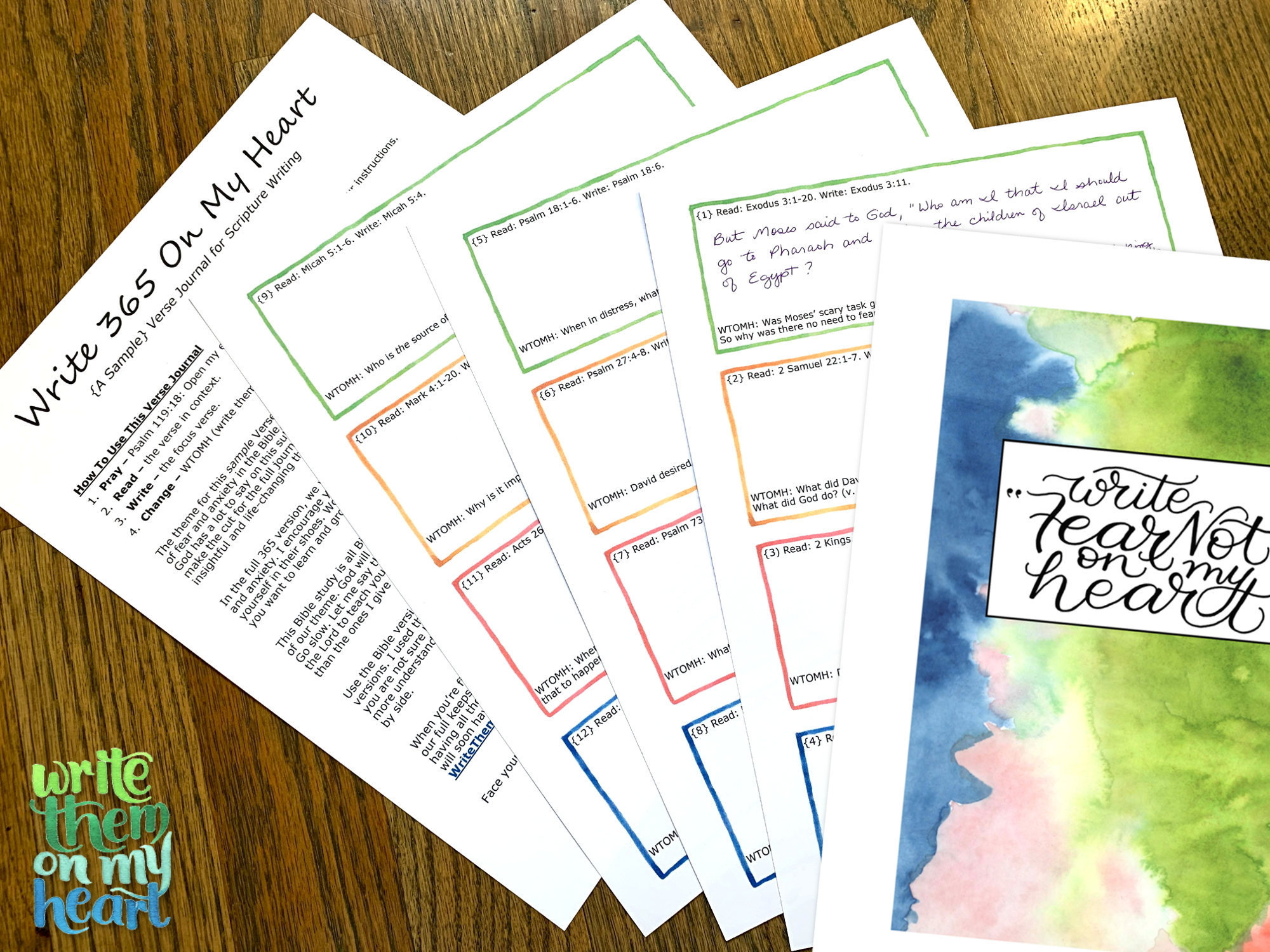 365 Fear Not Bible Verses PDF, Scripture Writing Printable Journal, A ...