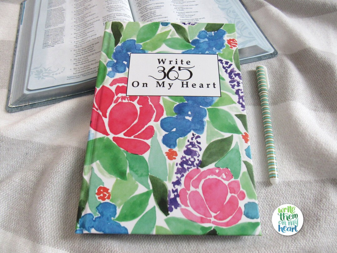 365 Bible Verse Journal Scripture Writing Journal Bible in A Year ...