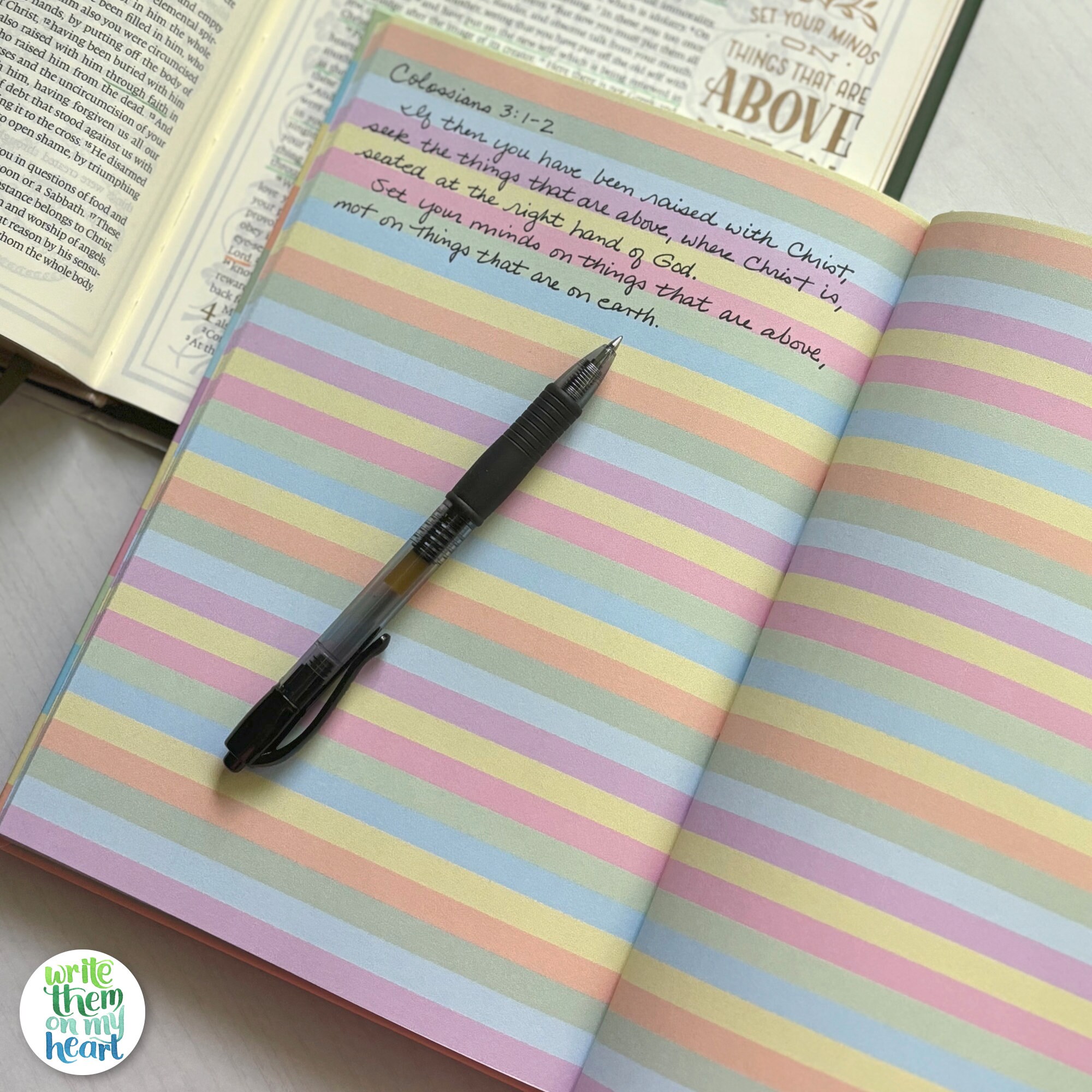 Bible Verse Journal Gift for Christian Women Scripture Journal Ruled ...