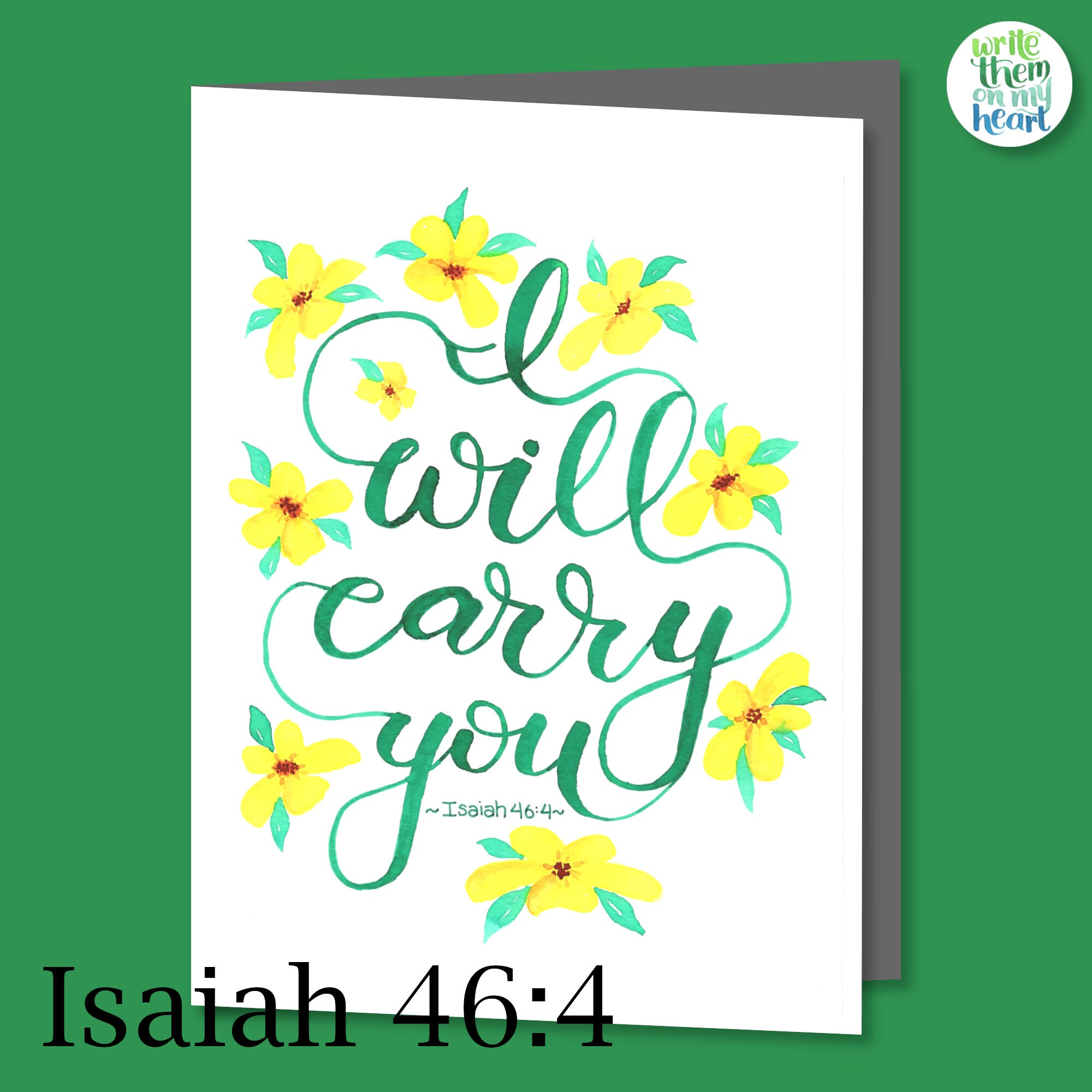 Get Well Scripture Cards, 6 Printable Bible Verse Get Well Cards, 5x7 ...