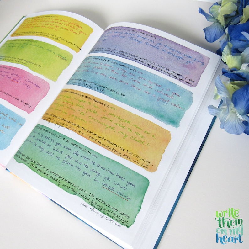 Scripture Writing Journal, 365 Fear Not Bible Verses, Fear and Anxiety ...