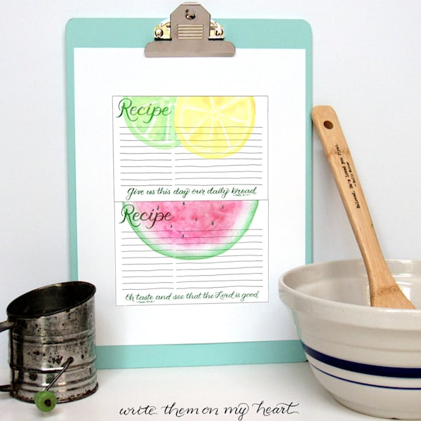 Watermelon Card - Etsy