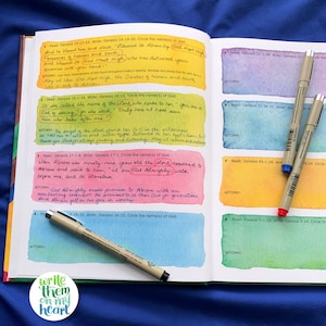 365 Names of God Journal Bible Study Names of God Bible Verses, Write a ...