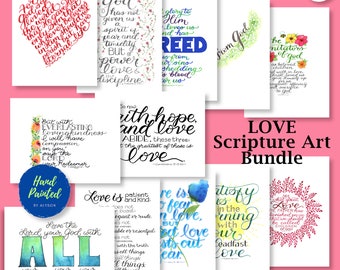 Graduation Scripture Cards, 6 Printable Bible Verse Graduation Cards ...