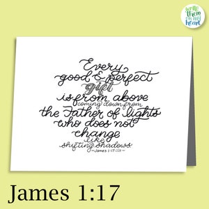 Scripture Thank You Notes, Thank You Scripture Cards, 6 Printable Bible ...