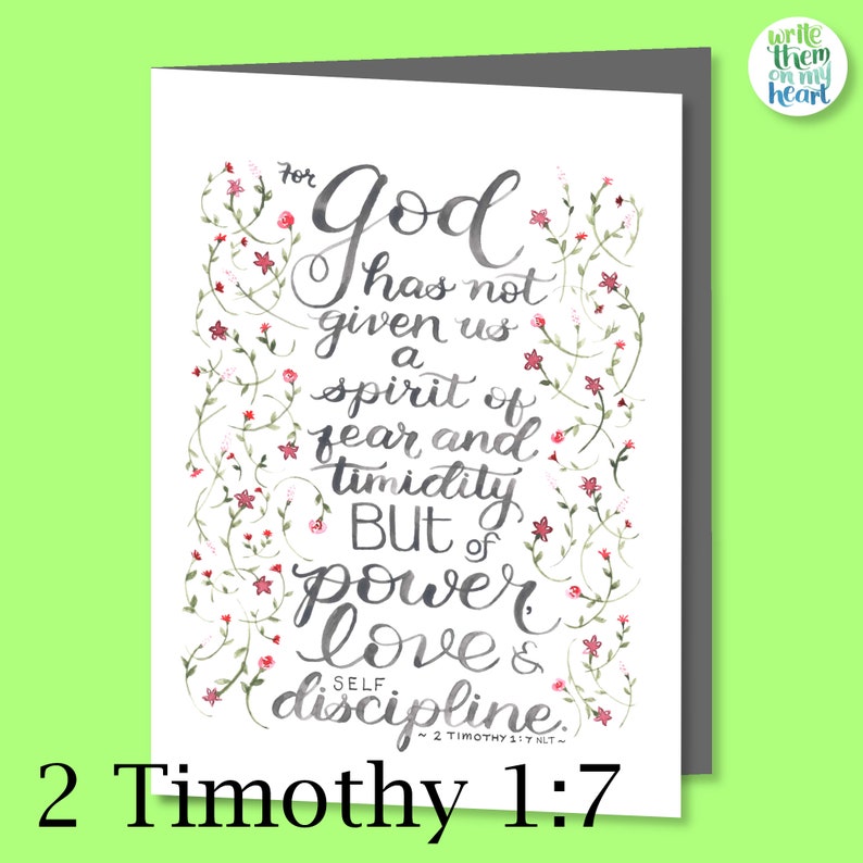Wildflower Art Scripture Card Printable Wild Flower Bible Verse Card ...