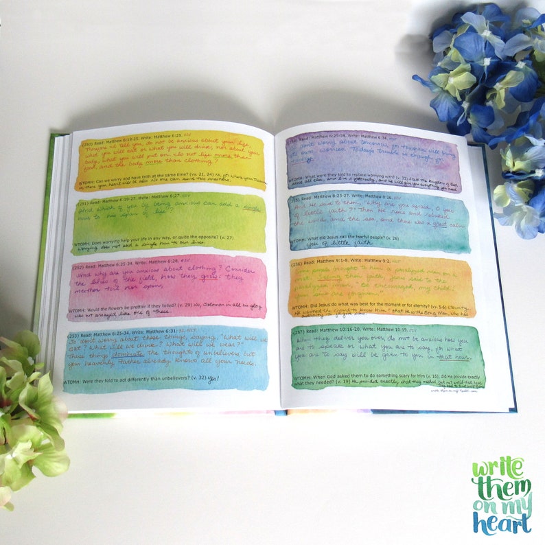 Scripture Writing Journal 365 Fear Not Bible Verses Fear and | Etsy