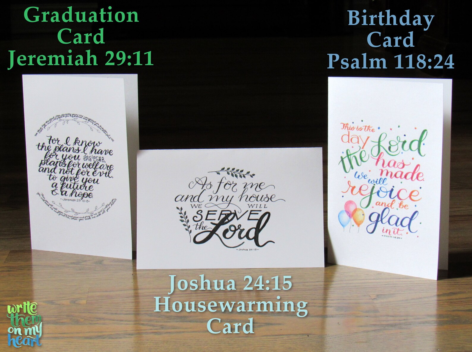Bible Verse Greeting Cards Printable All Occasion Cards Bundle of 17 ...
